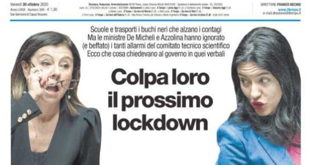 Paola De Micheli, "la colpa del lockdown è tutta sua". Bechis e Storace ...