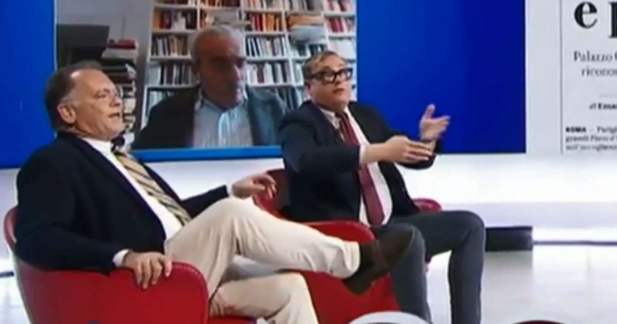 L'aria che tira, rissa Cerno-Cecchi Paone: "Impara a leggere", "Non agitarti" | Libero Quotidiano.it