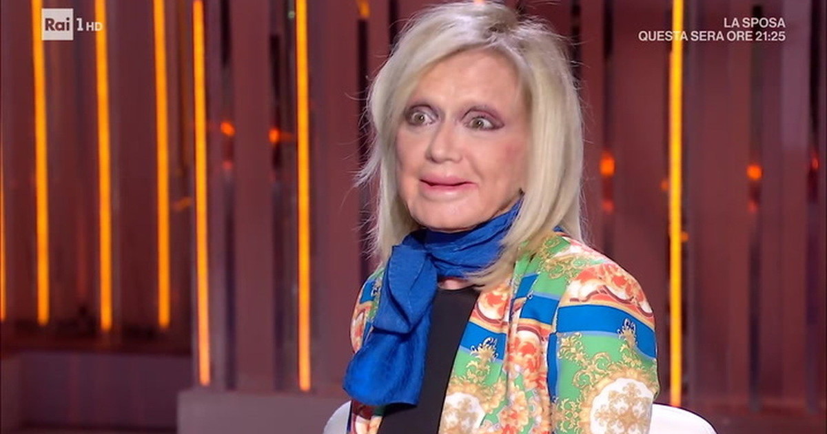 Domenica In, Rita Pavone: "Un cadavere, mi hanno aperta da una parte ...