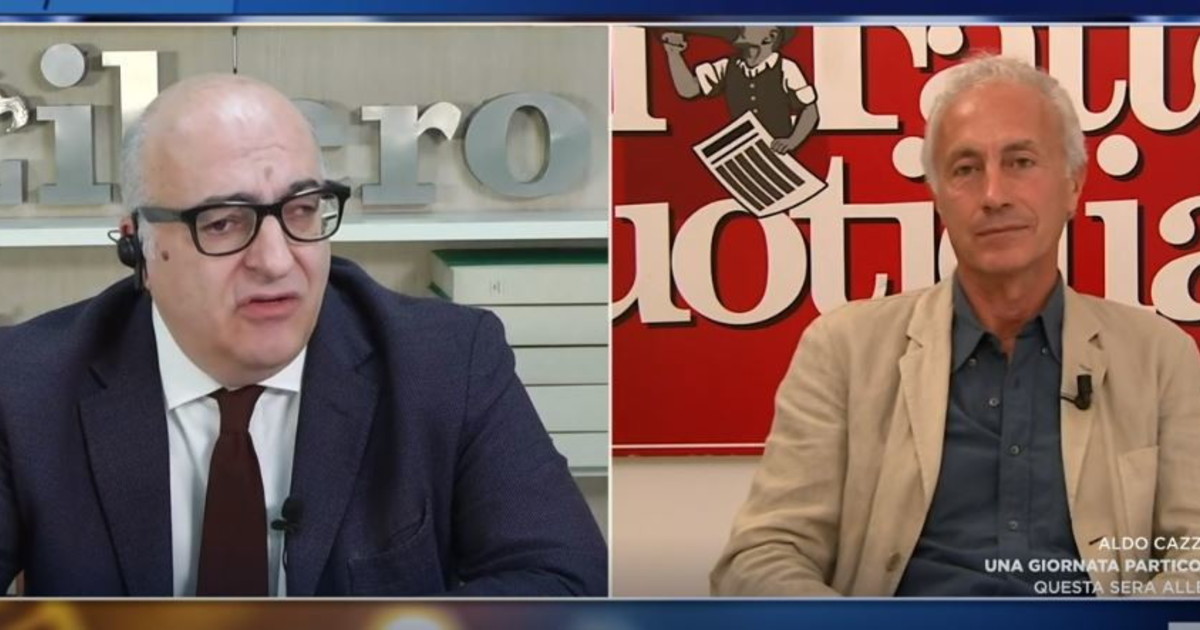 Sechi dalla Gruber: "Gaza ha scelto la guerra". E Travaglio va in crisi ...