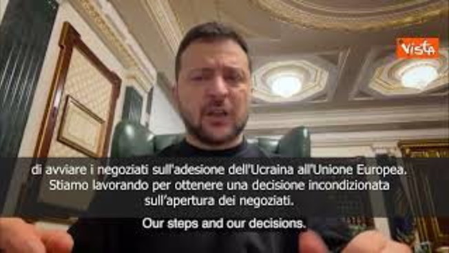 SOTTOTITOLI Zelensky: Per Ucraina è importante attuare tutte ...