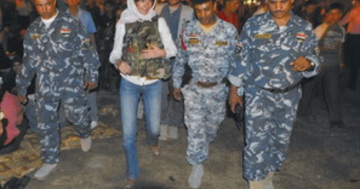 Anna Prouse e la guerra in Iraq: "Dai campi da tennis a quelli di ...