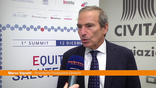 Vignetti "Istituzioni facilitino funzionamento rete centri ematologia ...