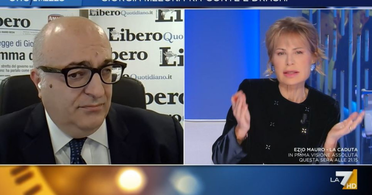 Mario Sechi a Otto e Mezzo critica Giuseppe Conte | Libero Quotidiano.it