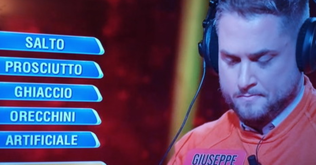 L'eredità, Giuseppe truffato? "Cascata di prosciutto", qui salta tutto ...