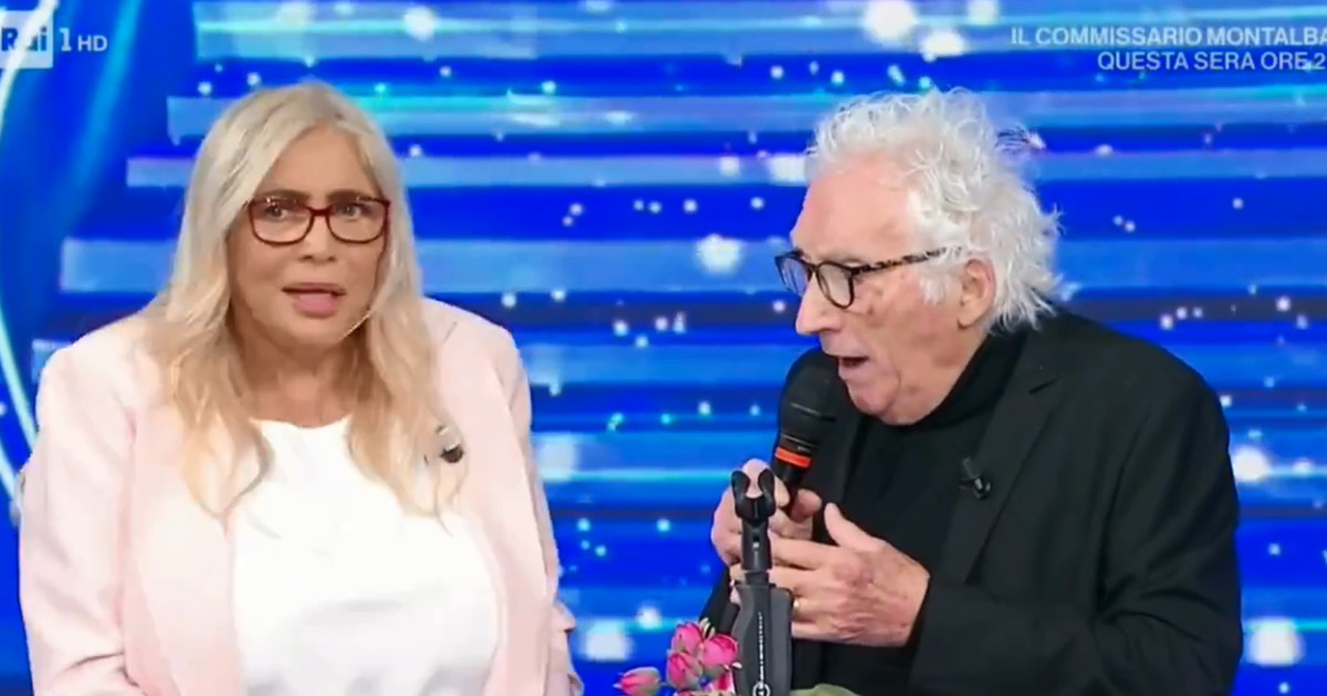 Domenica In, Tony Dallara spaventa la Venier: caos in studio | Libero ...