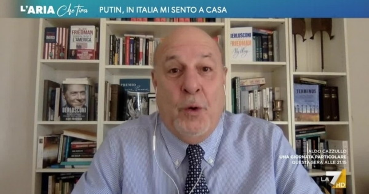 L'aria che tira, Alemanno fa sbroccare Friedman: "Non è credibile ...