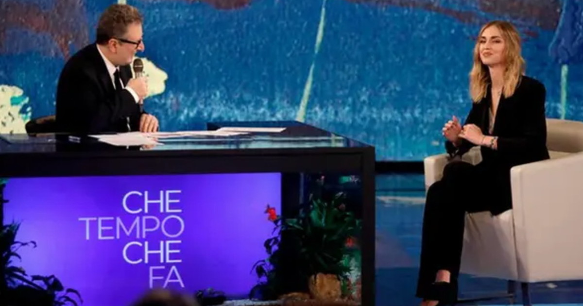 Chiara Ferragni da Fabio Fazio, l'operazione "pulcino bagnato" è ...