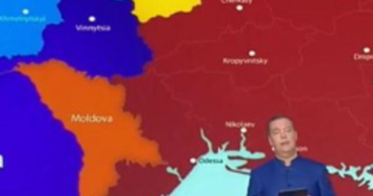 Russia, Medvedev e la nuova mappa dell'Europa: cosa si prenderà Putin ...