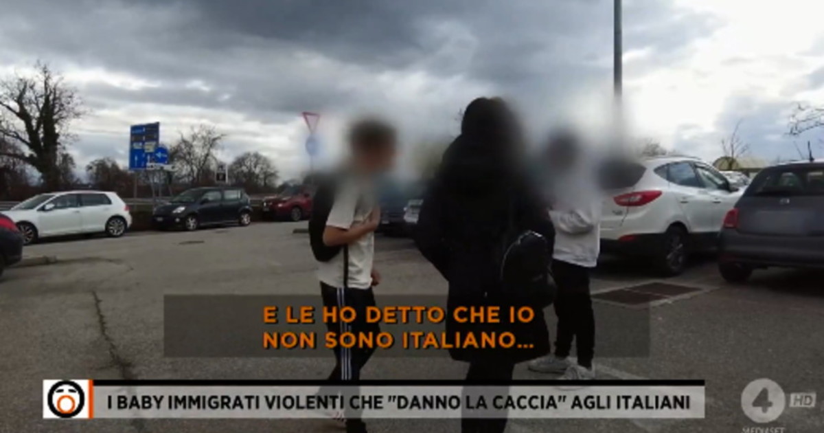 Fuori dal coro, i baby immigrati "danno la caccia agli italiani". Udine ...