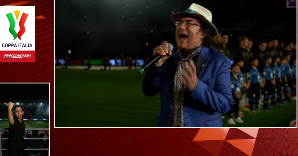 Al Bano canta l'inno, ricoperto di fischi: la furibonda reazione in ...