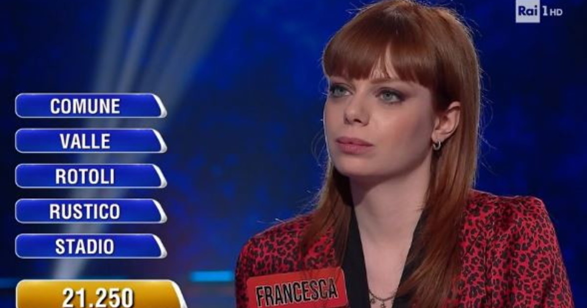 L'Eredità, rivolta contro Francesca mentre rispondeva: "Ancora?! Basta ...