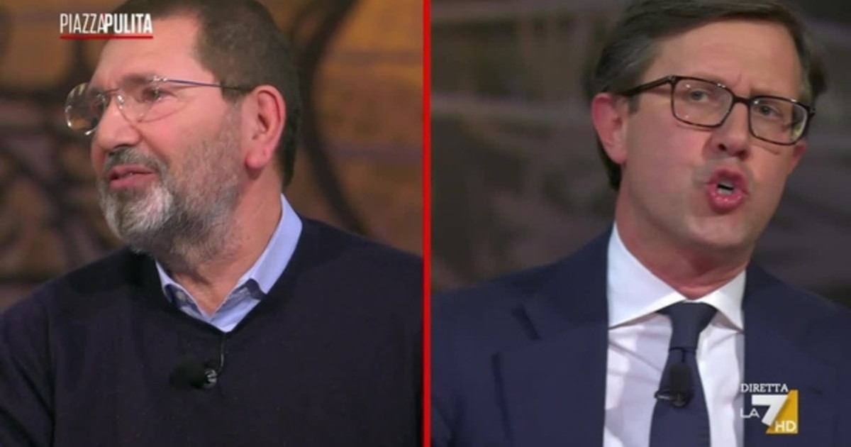 PiazzaPulita, tra Nardella e Marino è lite in studio: "L'educazione..." | Libero Quotidiano.it