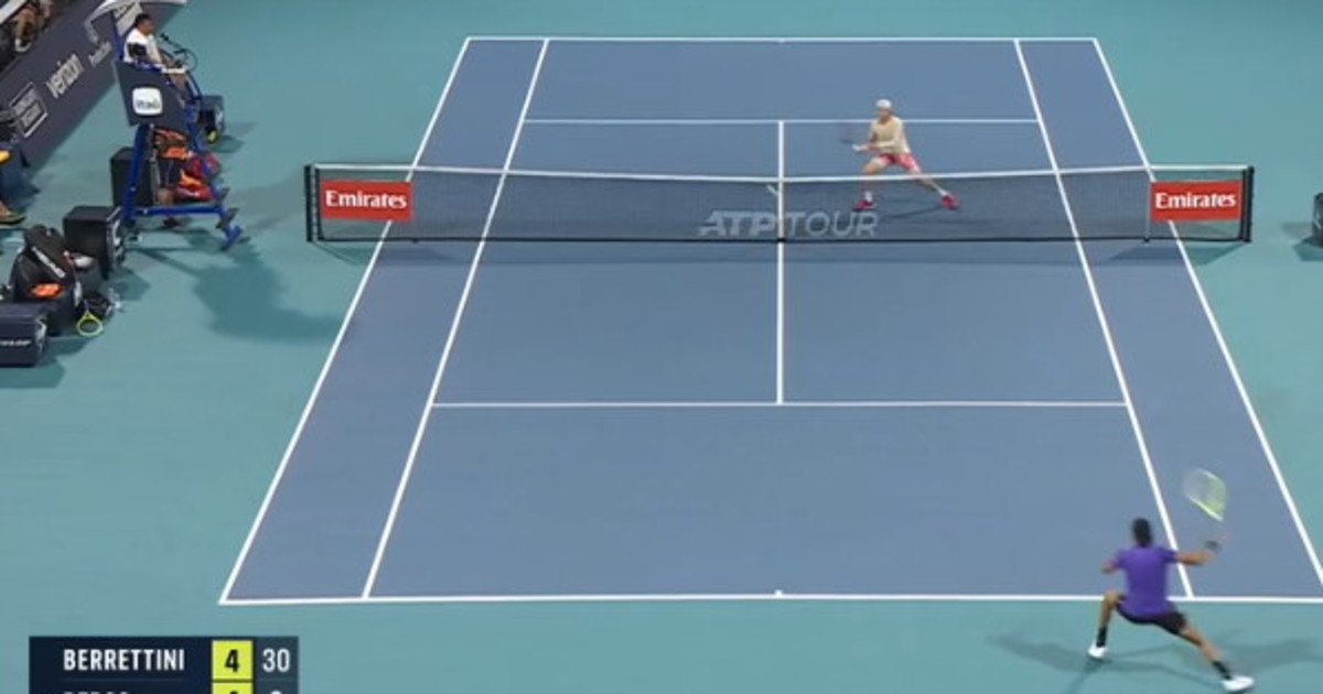 Matteo Berrettini annienta Bergs: il colpo con cui lo annichilisce | Libero Quotidiano.it