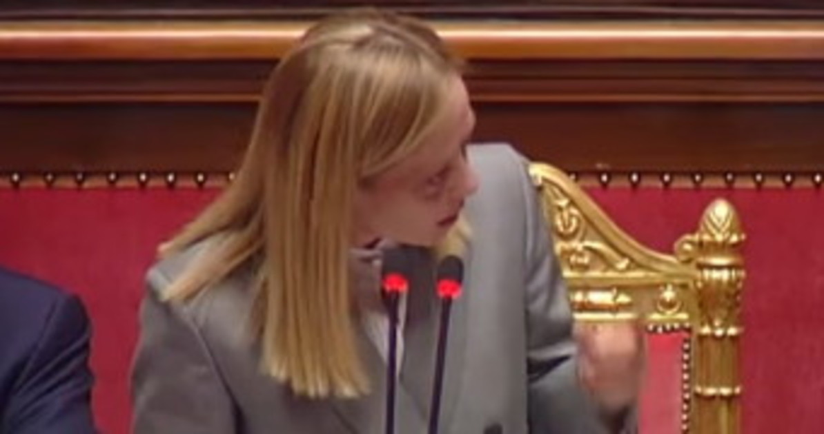 Giorgia Meloni travolge Conte in Senato: "Il mio stile è un altro ...