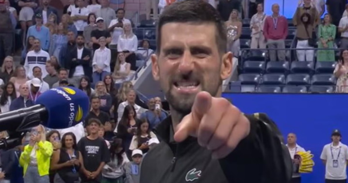Novak Djokovic, raptus davanti alla telecamera: la "minaccia" a Sinner ...