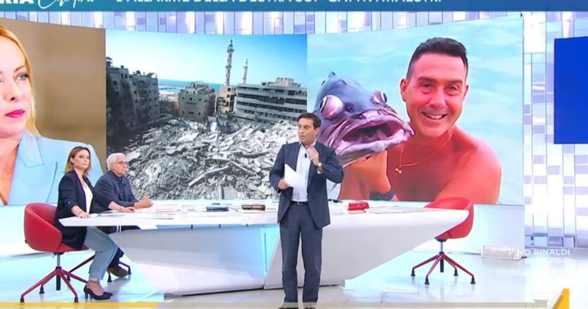 L'aria che tira, Parenzo mostra questa foto di Vannacci: "Ecco chi è dei due" | Libero Quotidiano.it