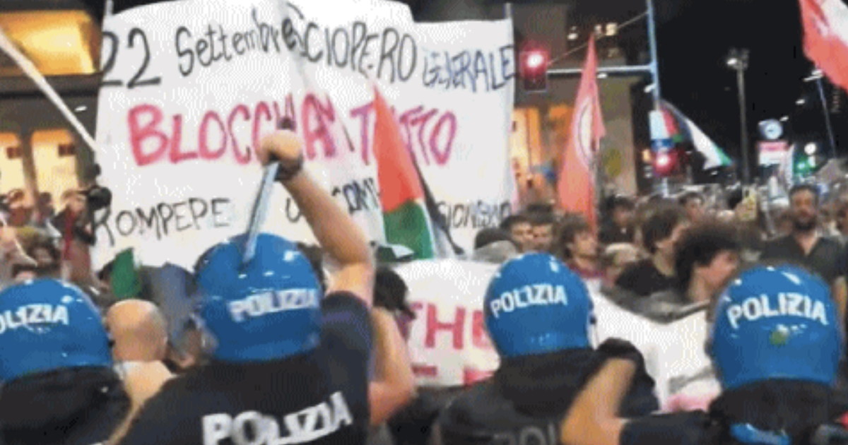 Pro-Pal, gli attivisti occupano le strade: scontri con la polizia ...
