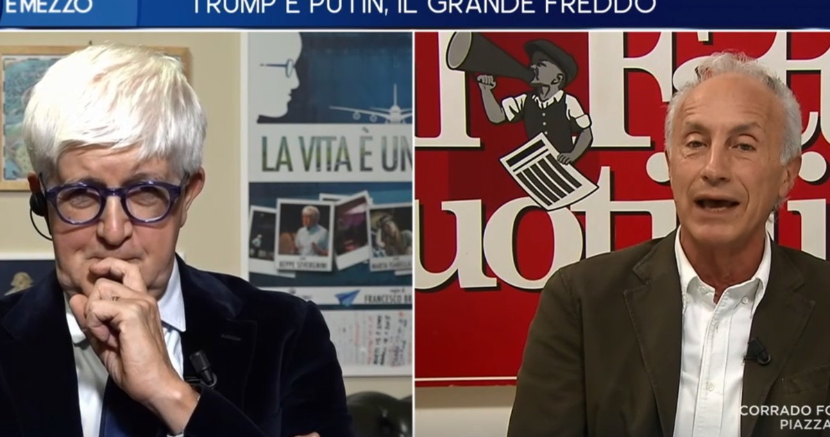Travaglio e Severgnini, maxi-rissa russa dalla Gruber | Libero ...