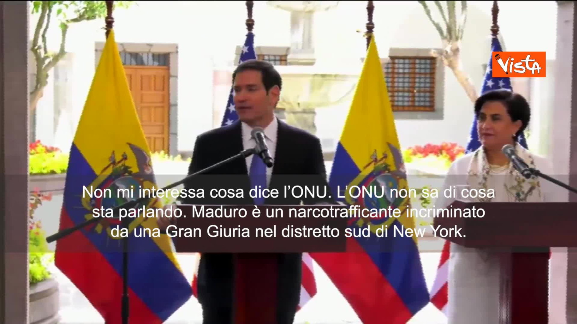 Maduro, Rubio: "Non mi importa cosa dice l'Onu, è un latitante della ...