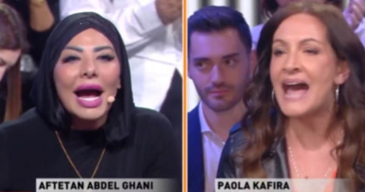 Dritto e rovescio, la Kafira zittisce l'islamica: "Basta, siete cinture ...