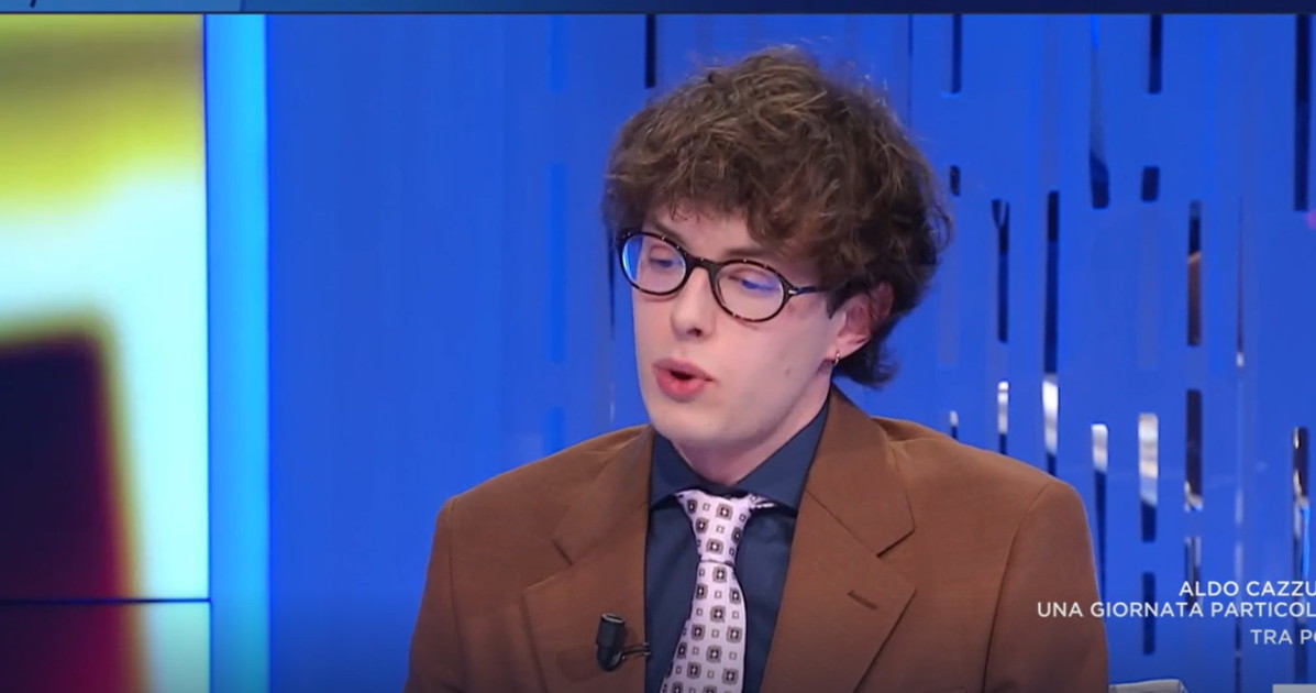 Otto e mezzo, il baby guru della sinistra Giuliani insulta Meloni ...