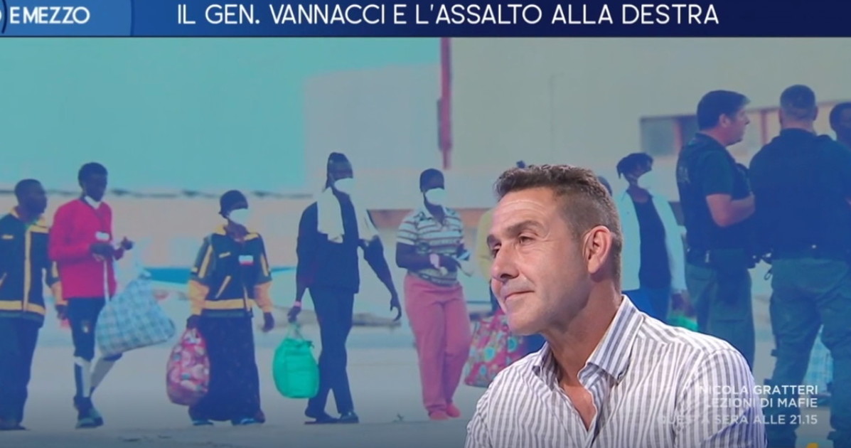 Otto e mezzo, Vannacci infilza Lilli Gruber: "Ma le piacciono i ...