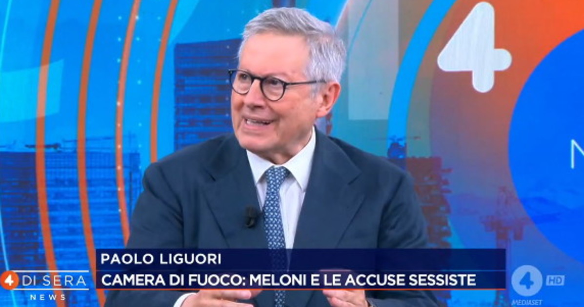 4 di sera, Liguori smaschera la sinistra: "Meloni e ginocchiere? Se ci ...
